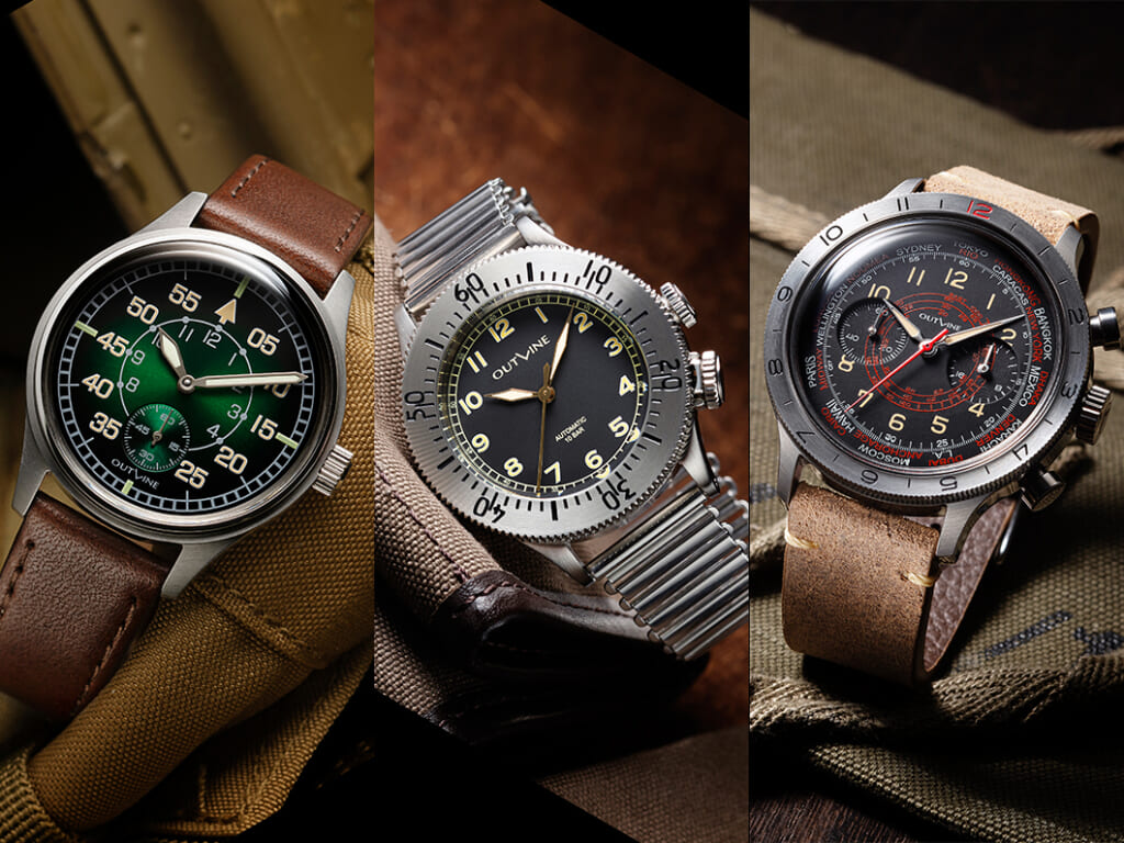 【3万円台から！】40年代のミリタリーパイロット時計を再現したレトロ顔3選｜OUTLINEニュース no.106 - Watch LIFE ...